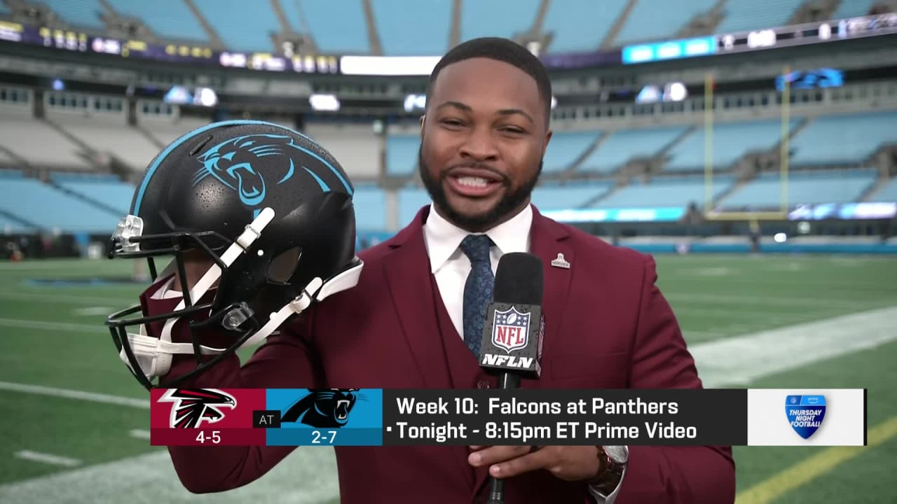 NFL Network showcases Panthers black helmets before kickoff