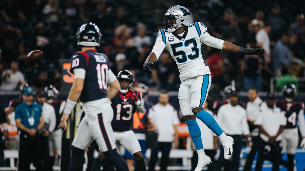 In-game photos: Panthers at Texans