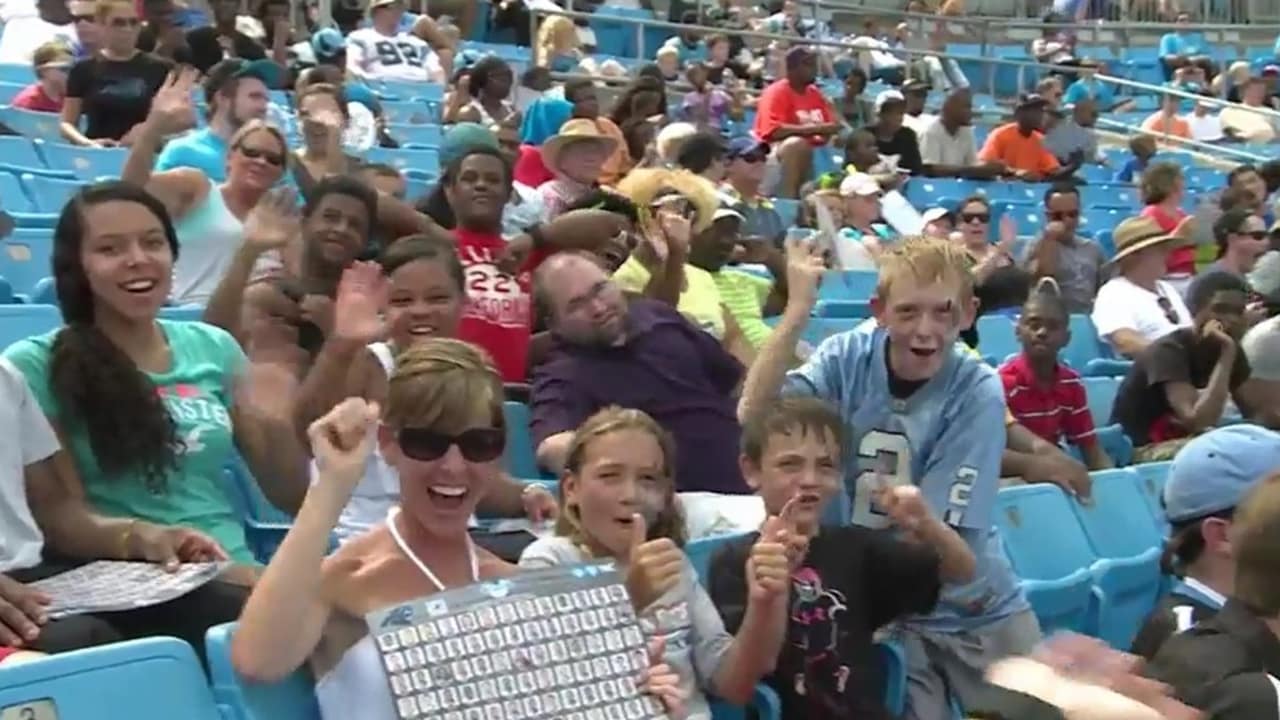 Panthers make fans feel at home