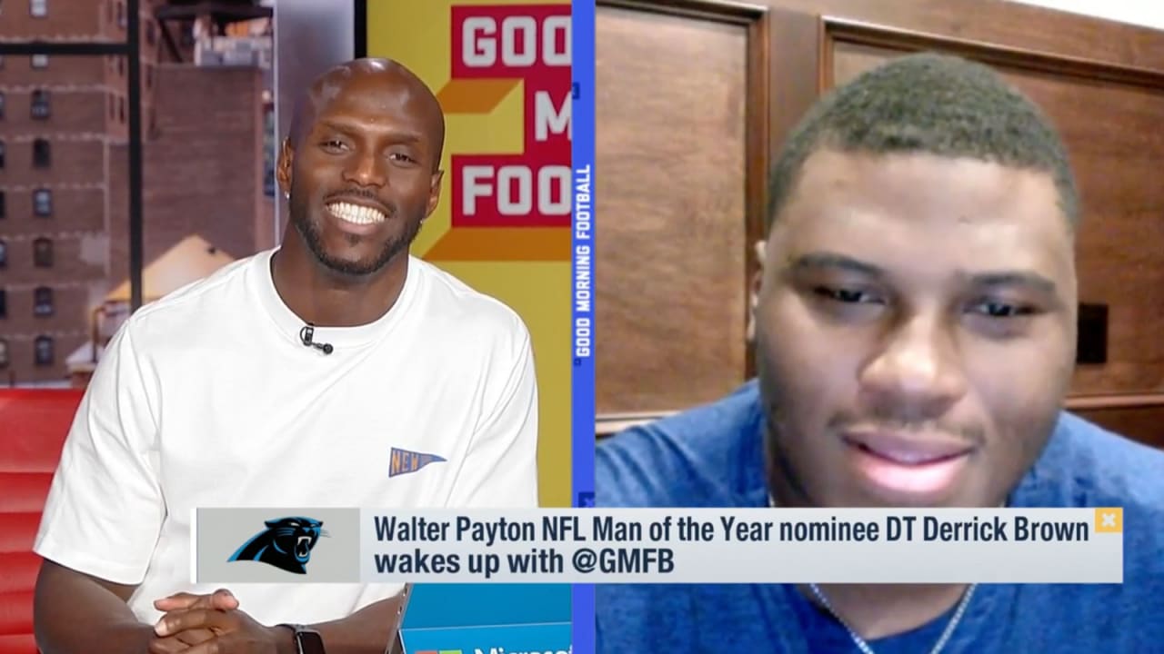 Derrick Brown joins Good Morning Football on Tuesday