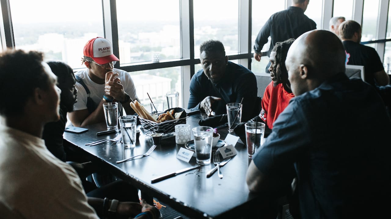 Panthers rookies get a chance to learn from experience