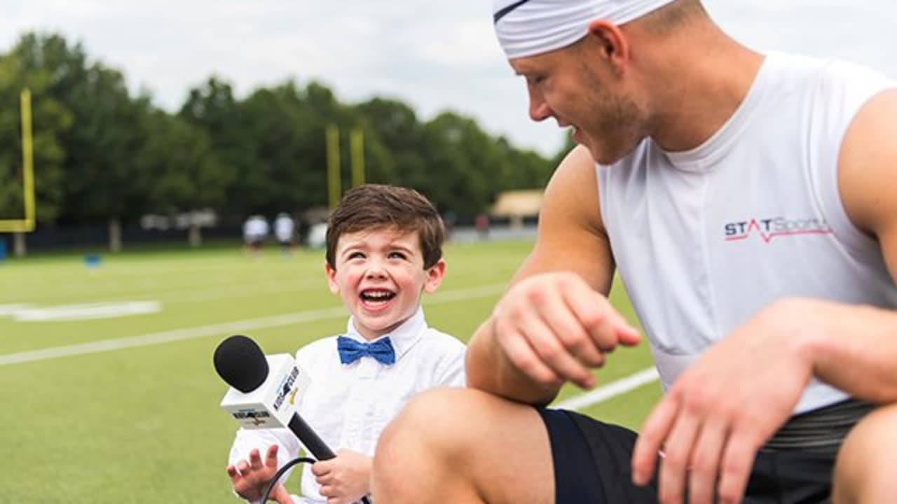 Kids Club Reporter: One-on-One with Christian McCaffrey