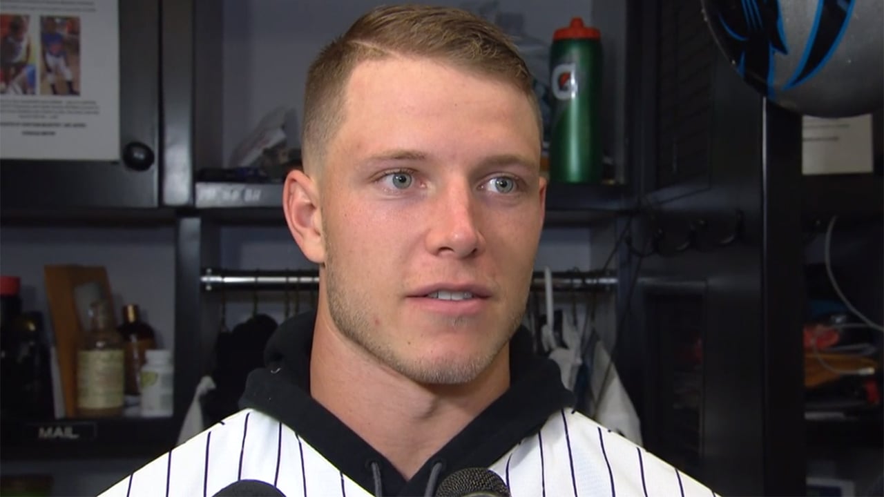 Inside the locker room: Panthers react to thrilling win