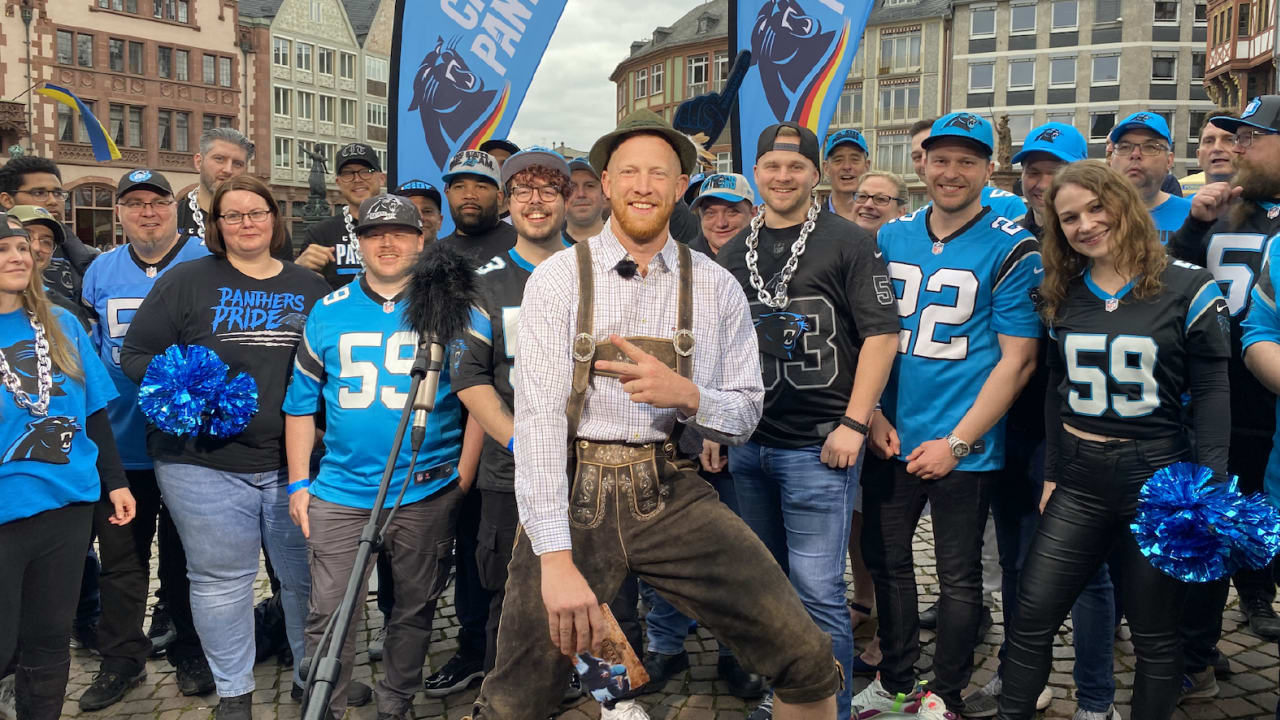 Panthers extend efforts in Germany with Johnny Hekker's live draft pick ...