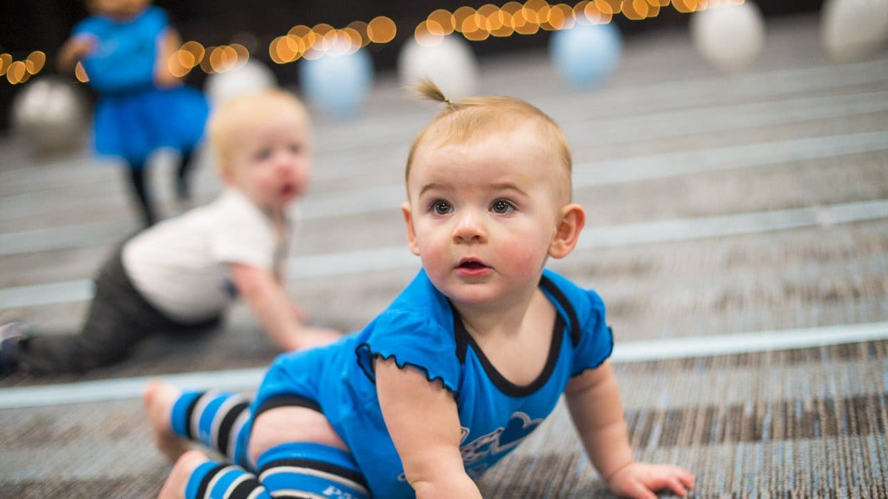 Photos: Panthers Baby Race