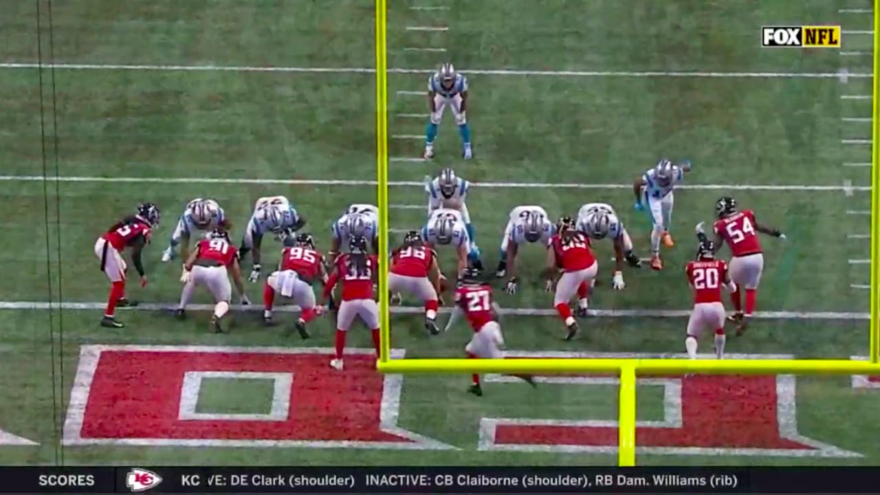 HIGHLIGHT: Kyle Allen takes it himself for goal-line TD