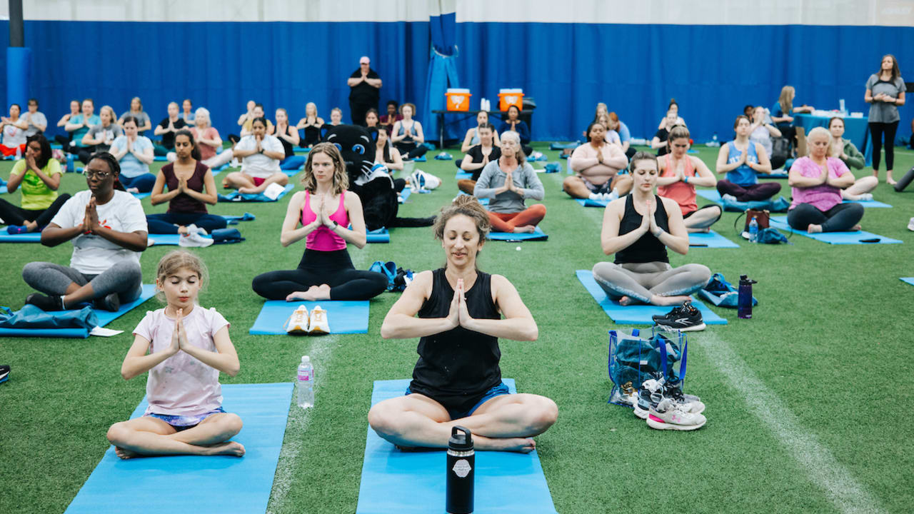 PHOTOS: InspiHER Yoga at RISE Indoor Sports presented by Atrium Health