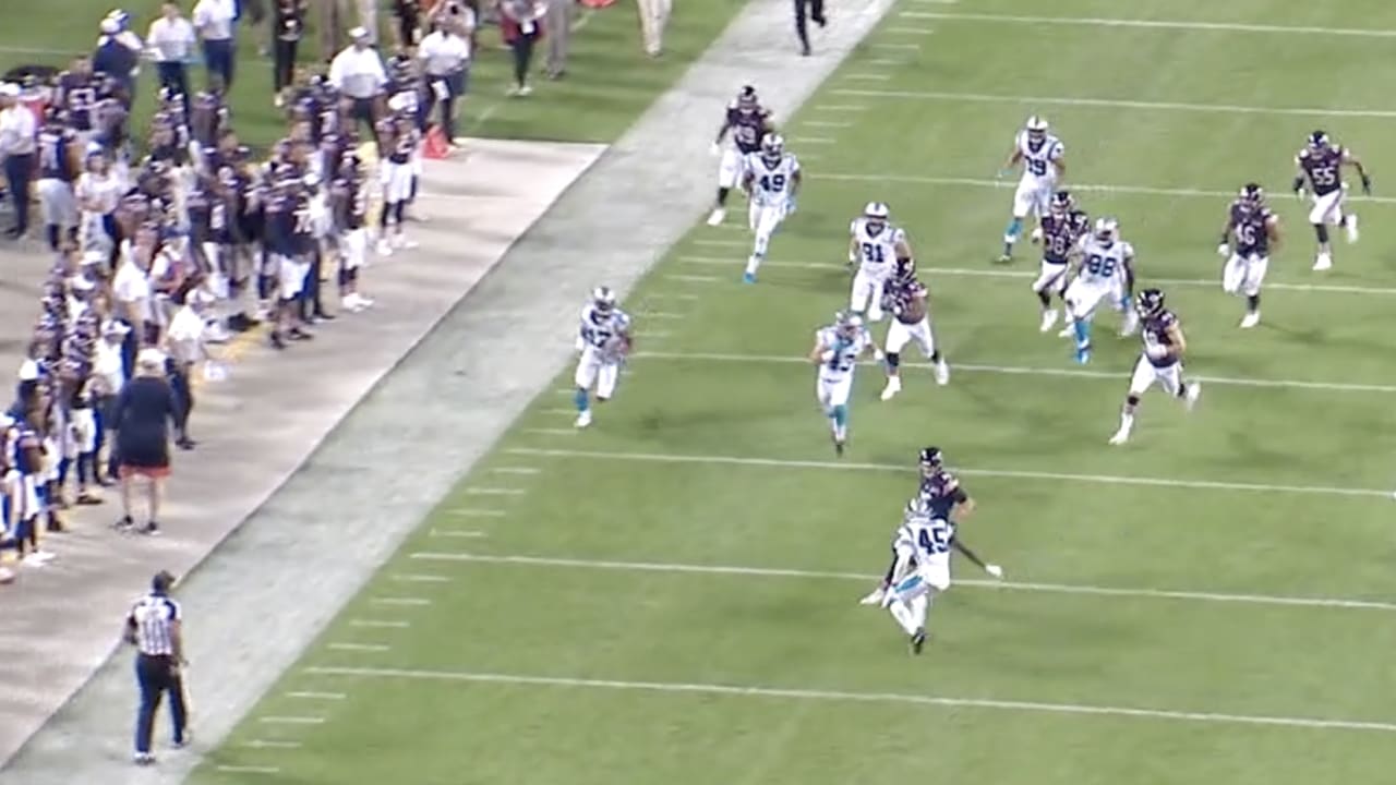 Terry Godwin 57-yard punt return