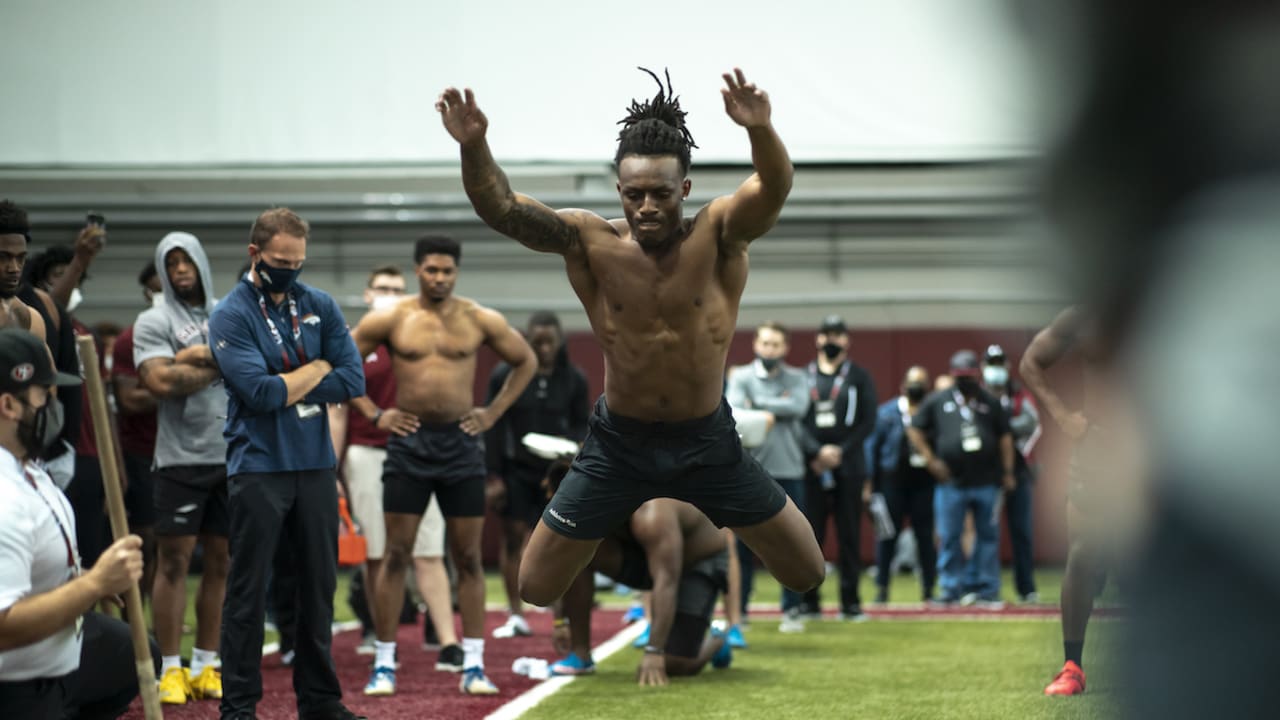Pro Day photos from Panthers 2021 draft class