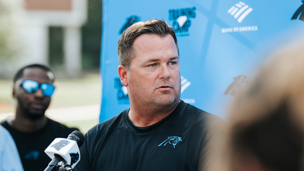 Panthers GM Scott Fitterer: No timeline for Brian Burns deal