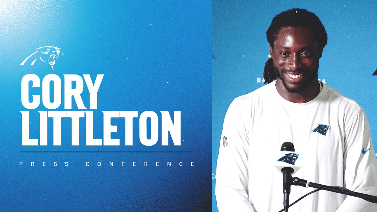 Cory Littleton describes the camaraderie of his new team in Carolina