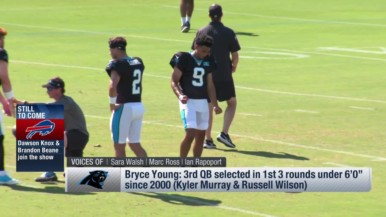 Rapoport on Bryce Young impressing Panthers early into training camp