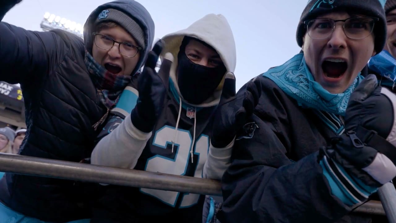 Panthers fans braved the cold for a record-breaking regular season home ...