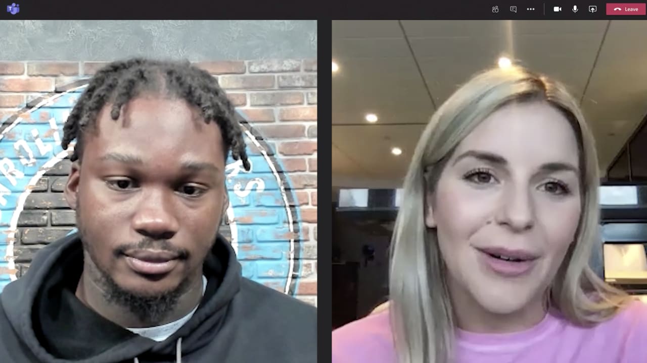 Kristen Balboni goes one-on-one with Woodrow Hamilton