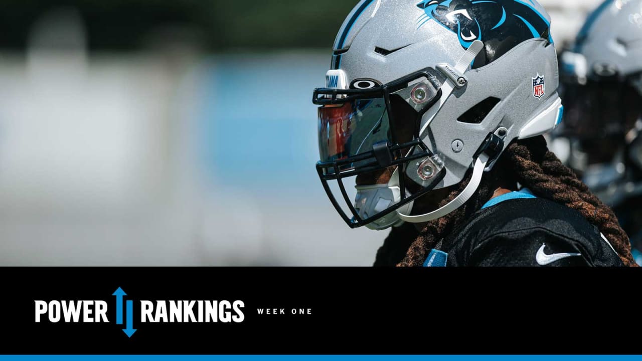 Panthers in the power rankings before season opener against Cleveland
