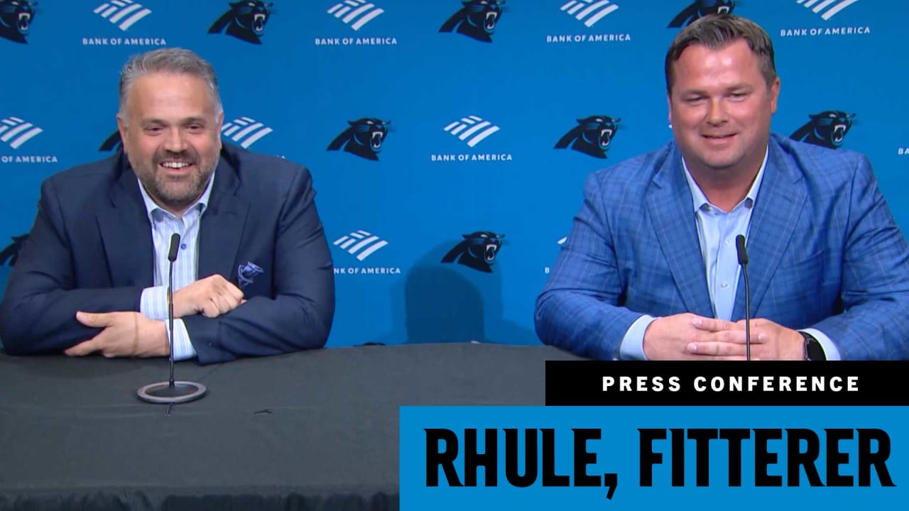 Matt Rhule, Scott Fitterer talk about Ickey Ekwonu pick