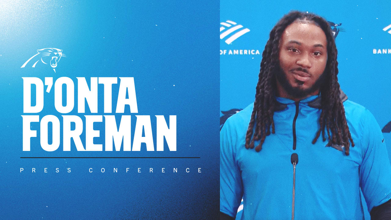 D'Onta Foreman talks about his opportunity to play in Charlotte