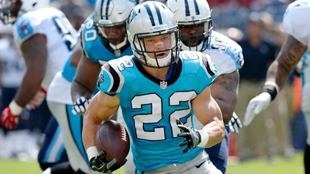 Christian McCaffrey 38-yard catch