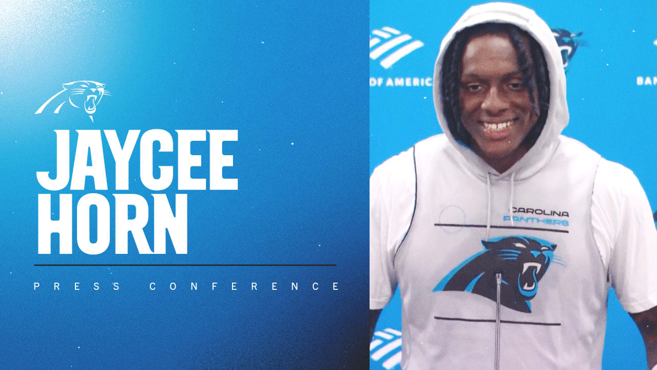 Jaycee Horn talks about better understanding himself as he works his ...