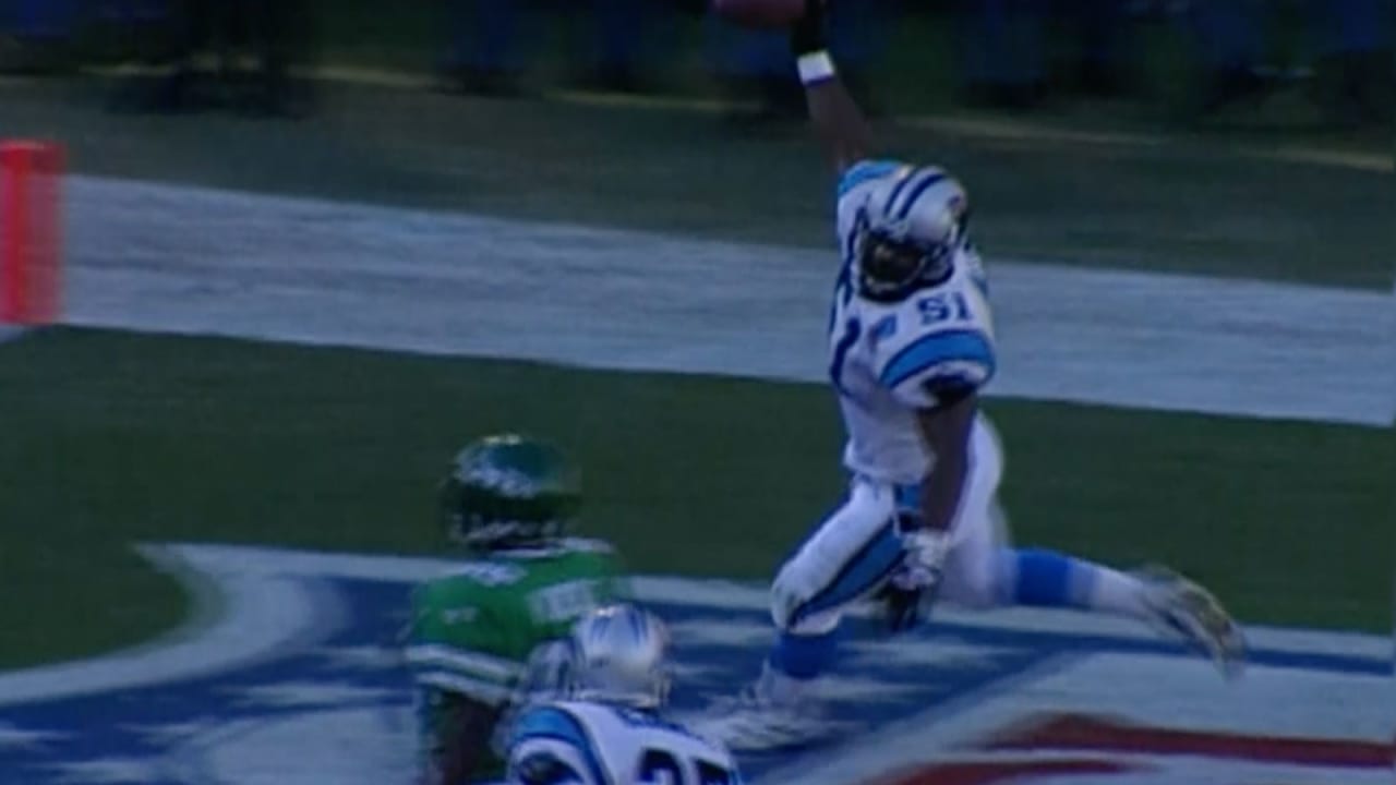 Sam Mills interception vs. Jets in first-ever win