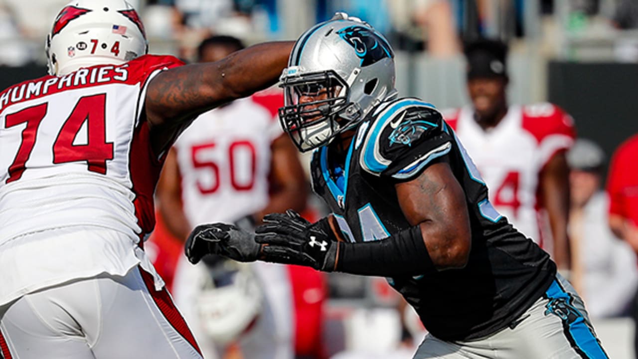 Panthers like Kony Ealy on left side