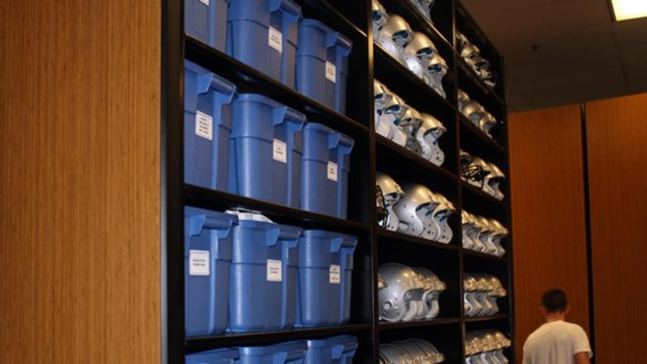 Equipment room makeover