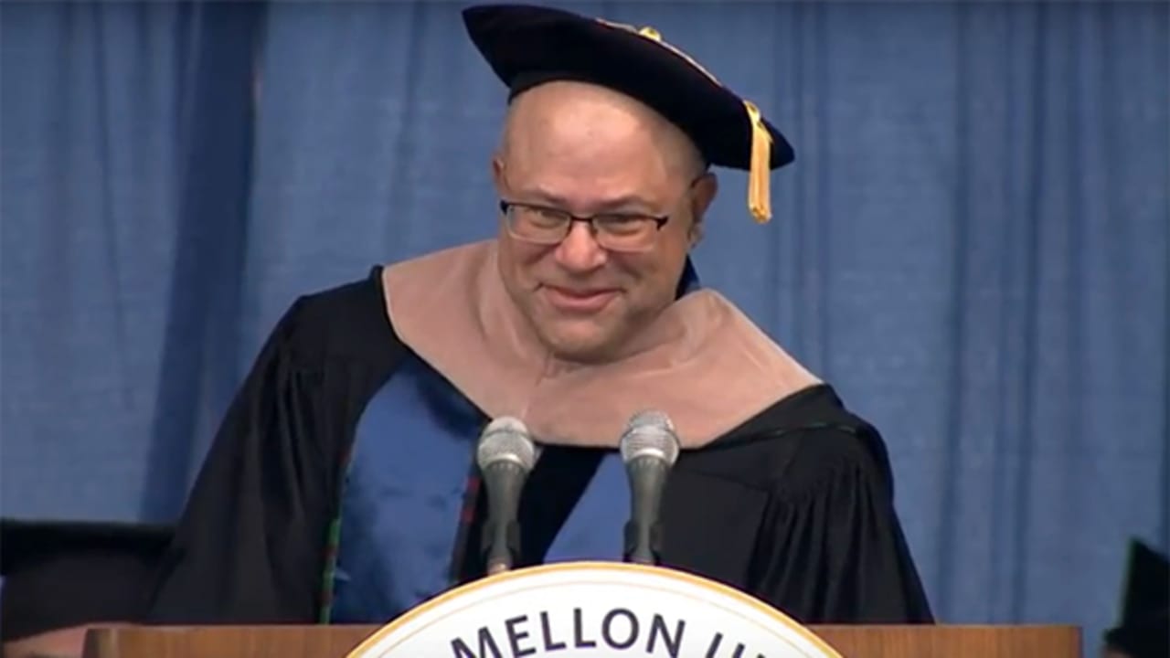 David Tepper speaks at Carnegie Mellon commencement