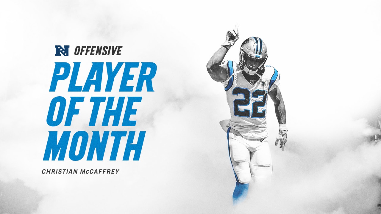 Christian McCaffrey named NFC Offensive Player of the Month Christian McCaffrey named NFC Offensive Player of the Month