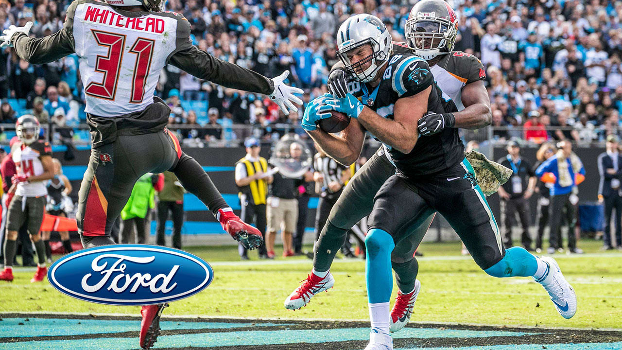 Panthers avoid late scare, beat Bucs 42-28