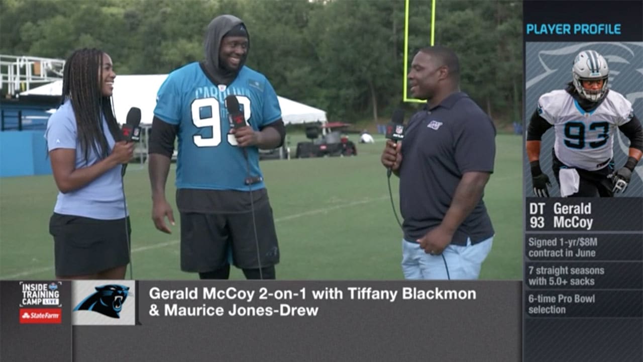 Gerald McCoy on joining Panthers: I picked the right organization