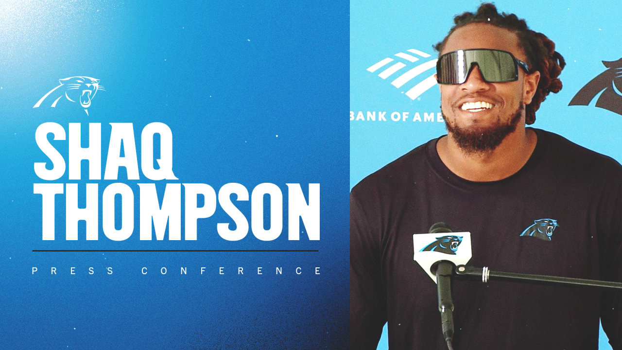 Shaq Thompson talks about experience of watching from sidelines
