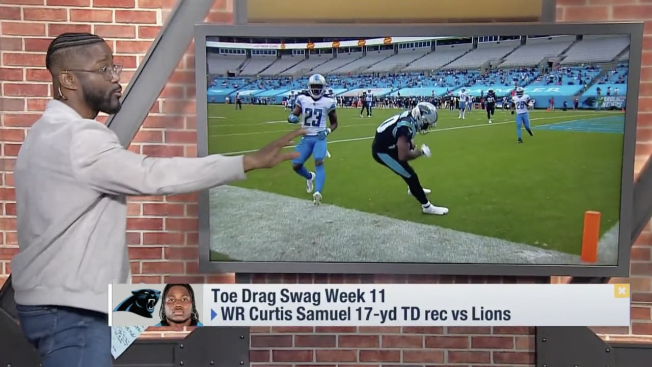 Toe Drag Swag: Curtis Samuel impresses Nate Burleson