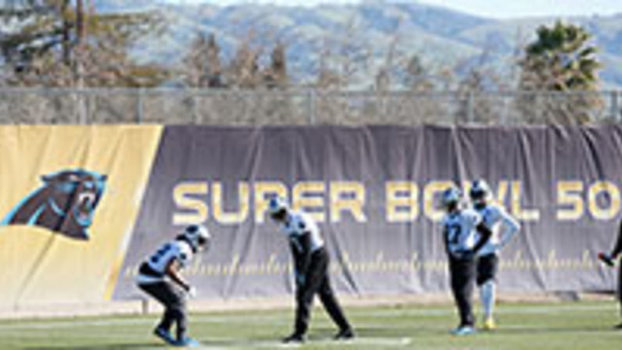 Panthers hit practice fields in San Jose
