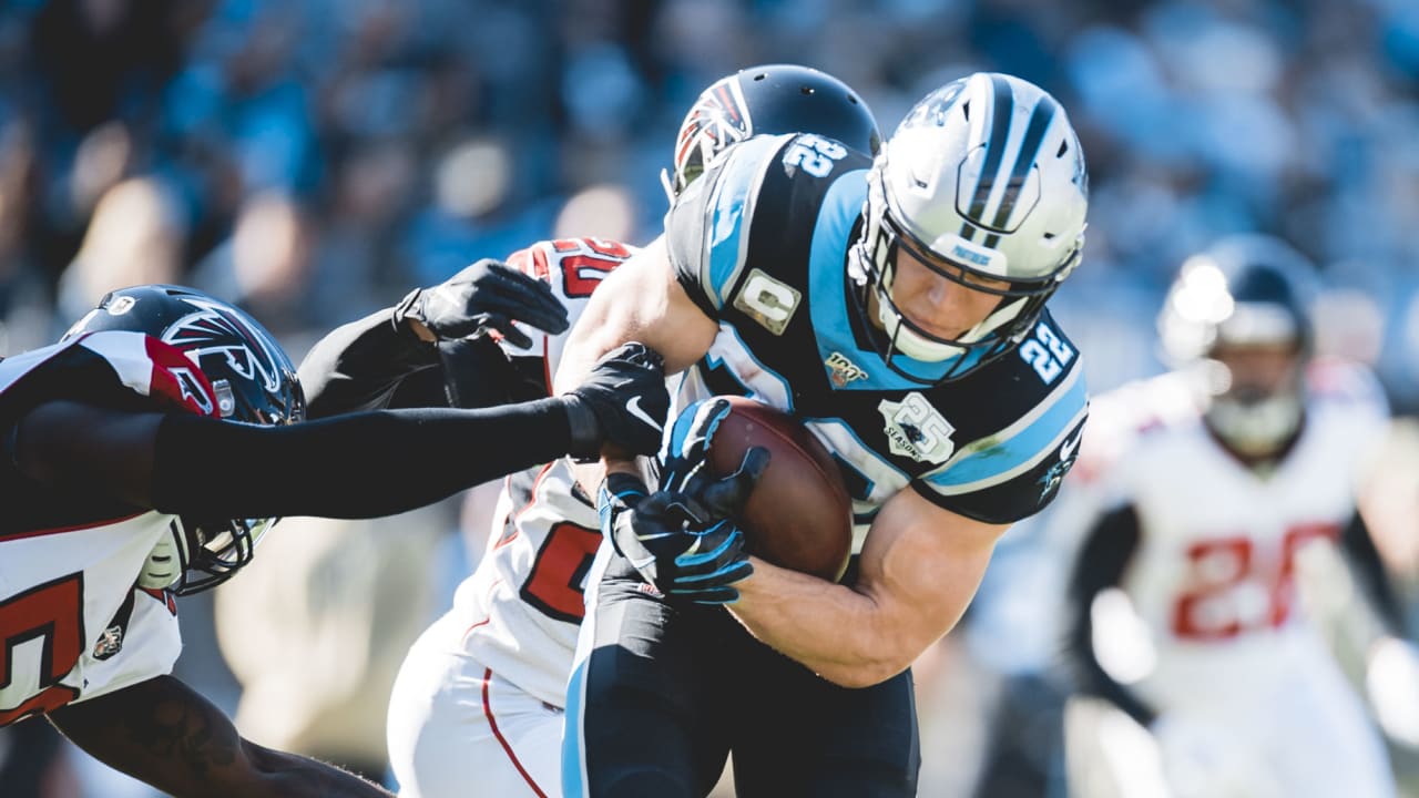 HIGHLIGHT: Christian McCaffrey crosses the 1,000-yard mark on the ...