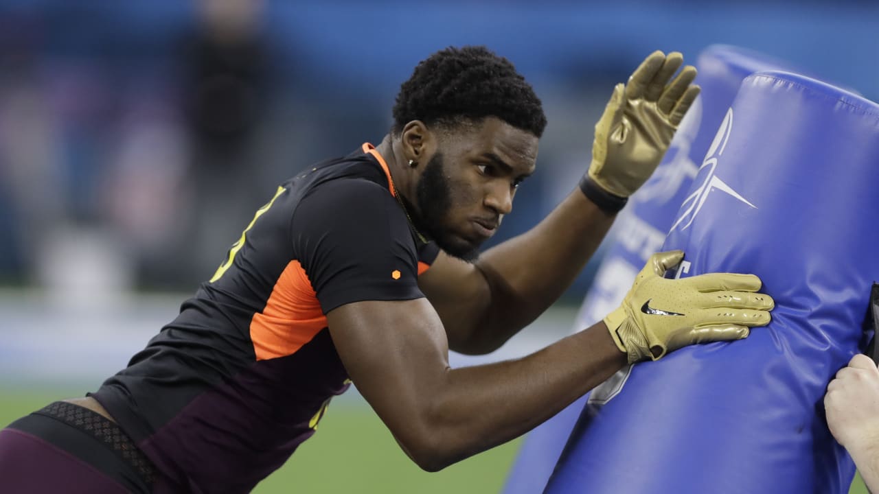 Photos: Best of Brian Burns at the NFL Combine