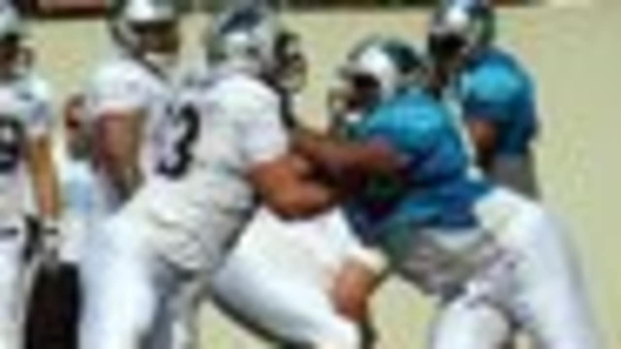 Rivera pleased with first padded practice