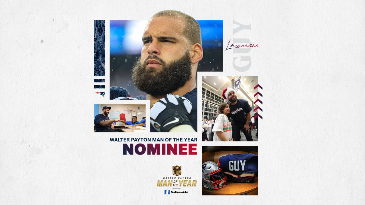 Lawrence Guy Named New England Patriots Nominee for Walter Payton NFL ...
