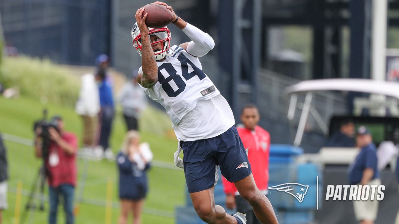 Pats new weapons getting warmed up