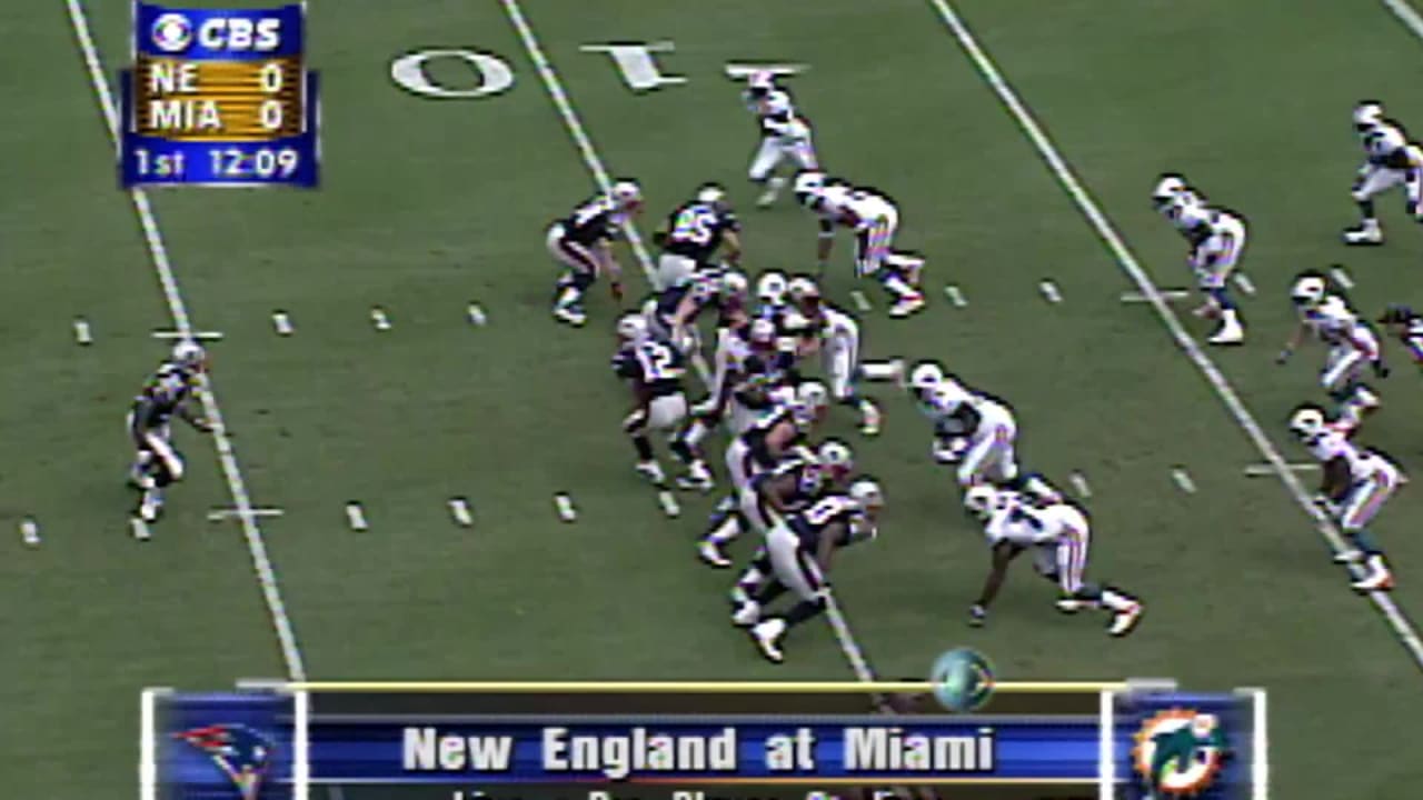 Patriots 2001 Lookback: Game Highlights from Week 4 Patriots at Dolphins