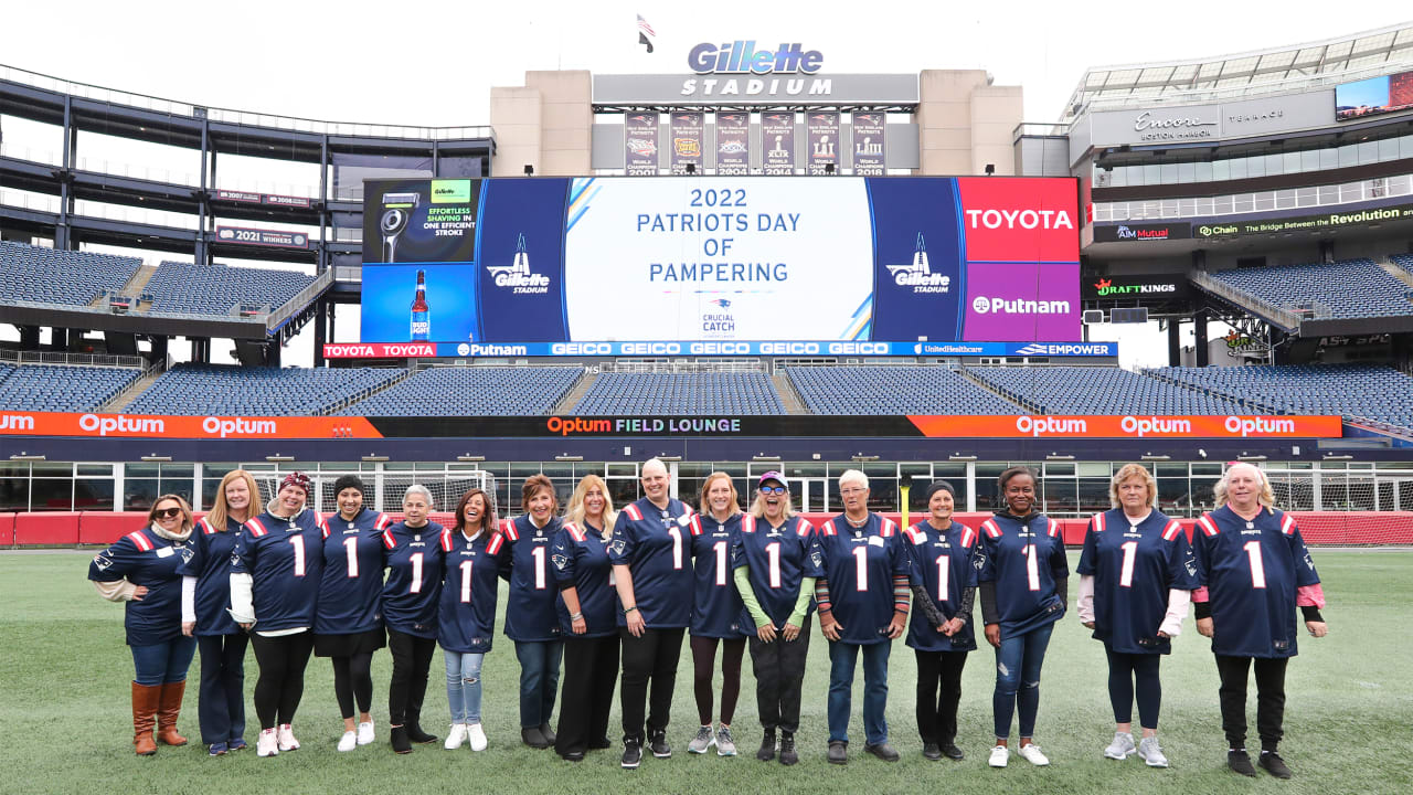 Photos: Patriots host cancer survivors for a day of pampering at ...