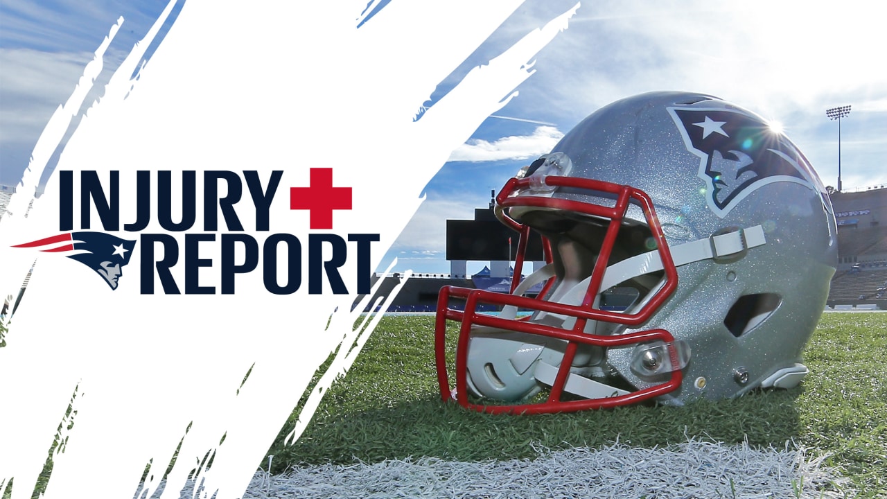 Week 10: Patriots - Titans Injury Report