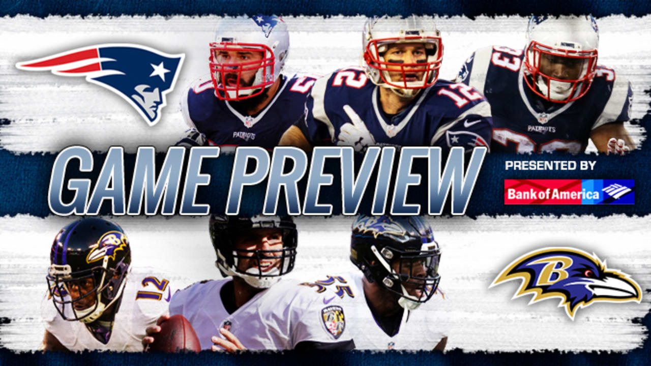 Game Preview: Ravens at Patriots