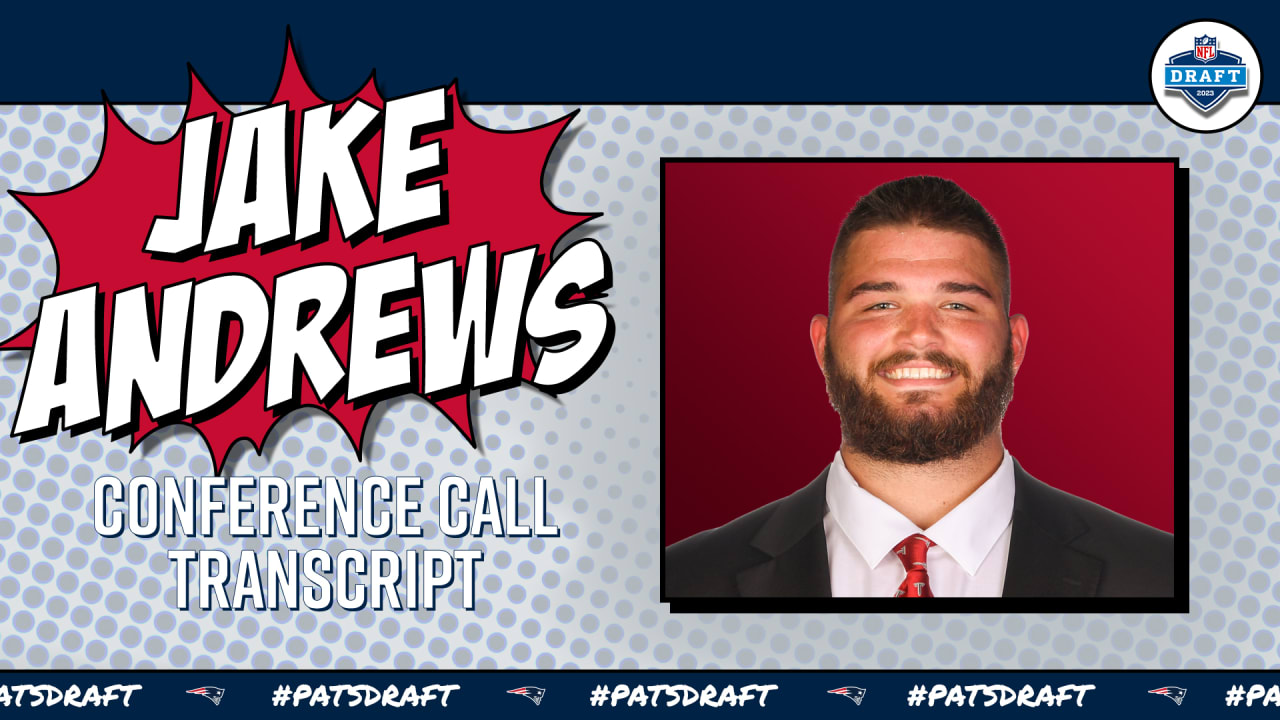 Transcript: Jake Andrews Conference Call 4/29