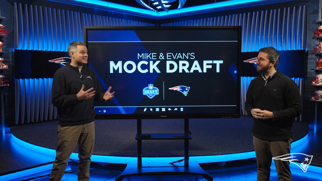 2023 Patriots Mock Draft Breakdown 2.0 with Mike Dussault and Evan Lazar