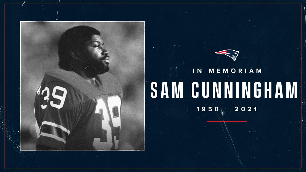 Patriots Hall of Fame running back Sam Cunningham passes away