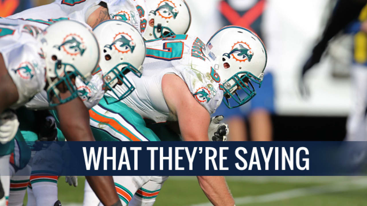 What They're Saying: Miami Dolphins