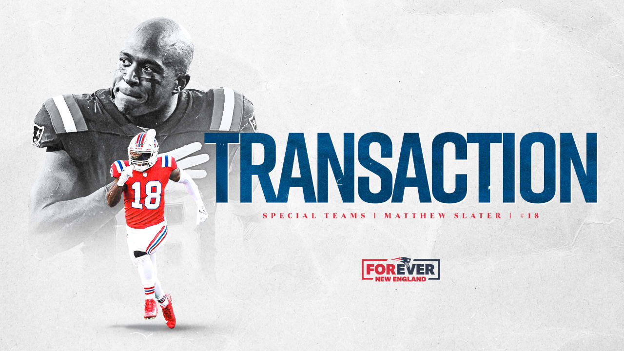 Patriots Announce that Special Teams Captain Matthew Slater will Return ...