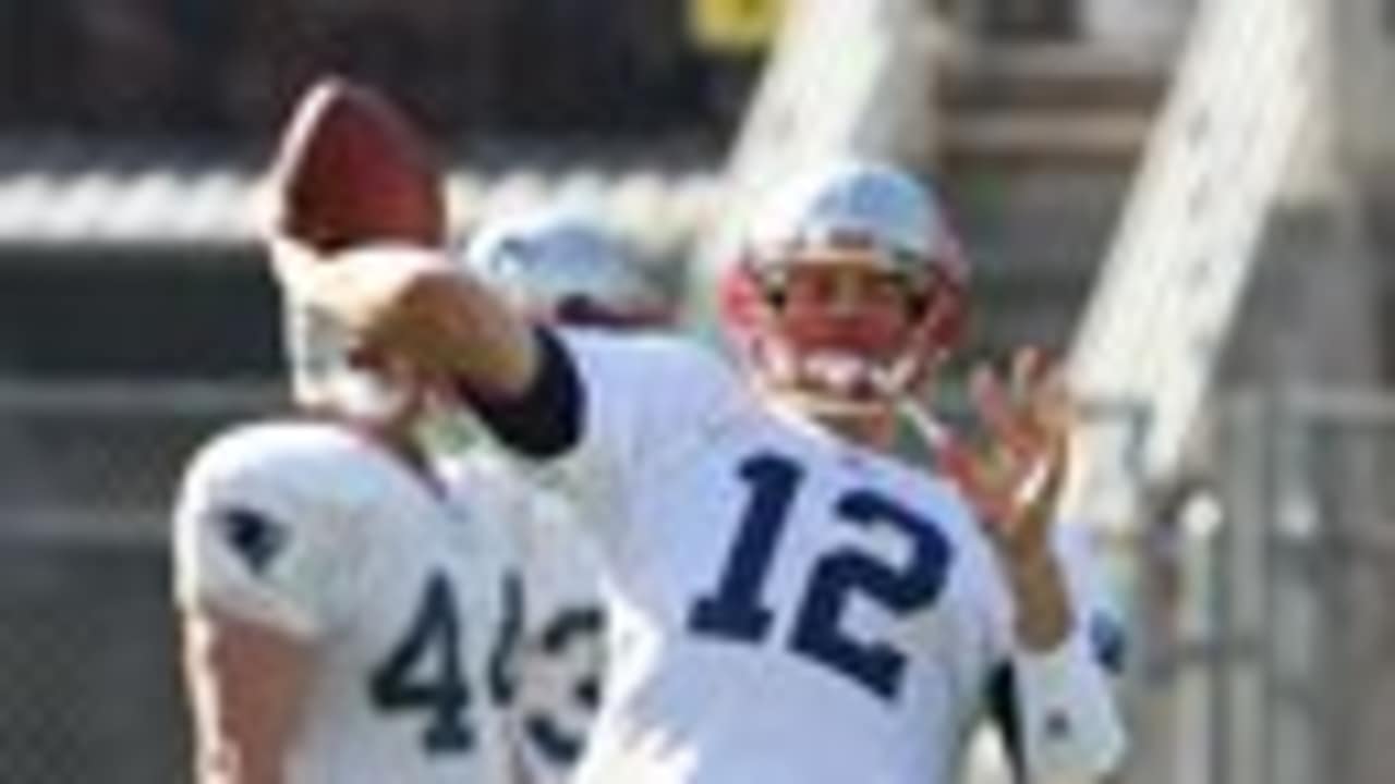 Patriots practice pool report