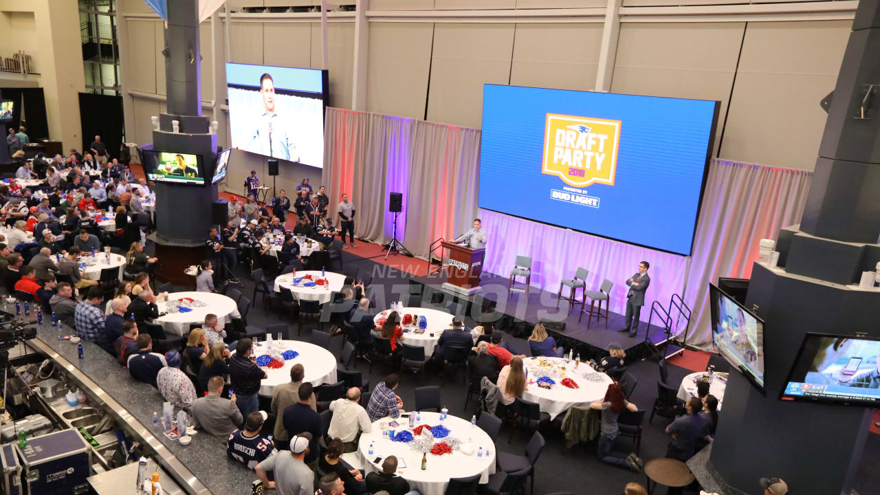 Patriots Draft Party 2018