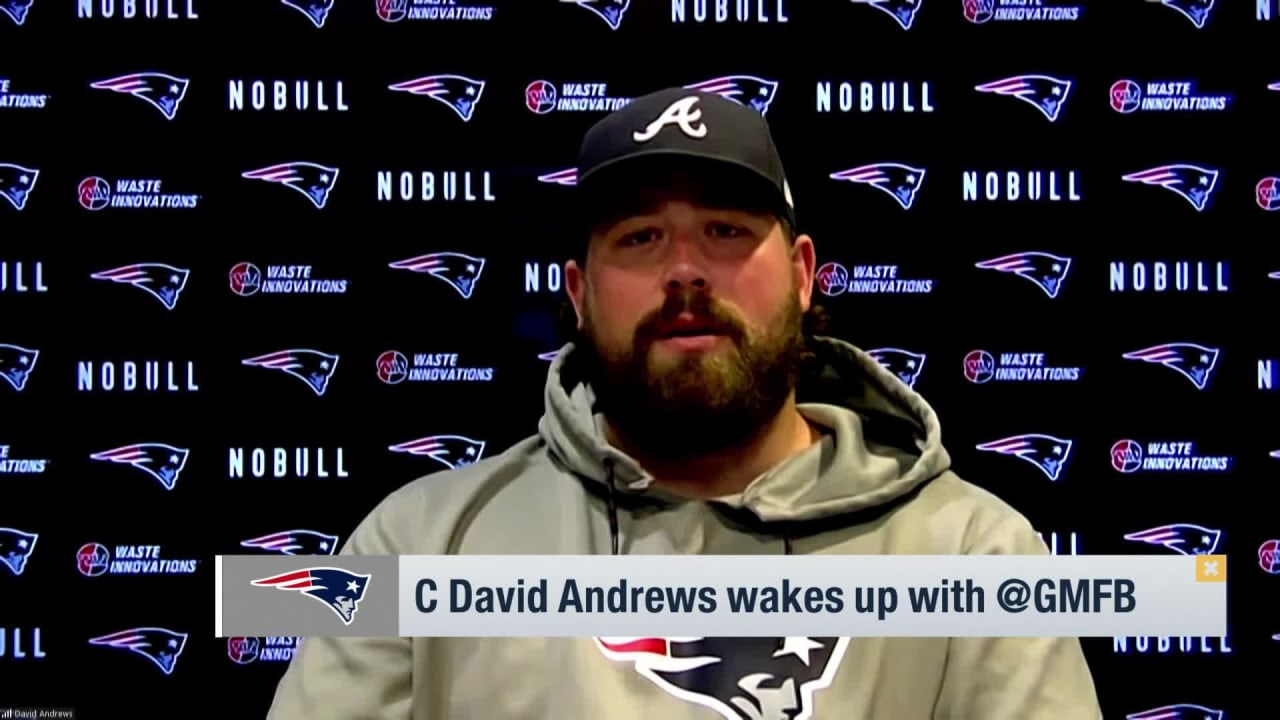 David Andrews wakes up with 'GMFB' and reacts to Patriots playing Colts ...
